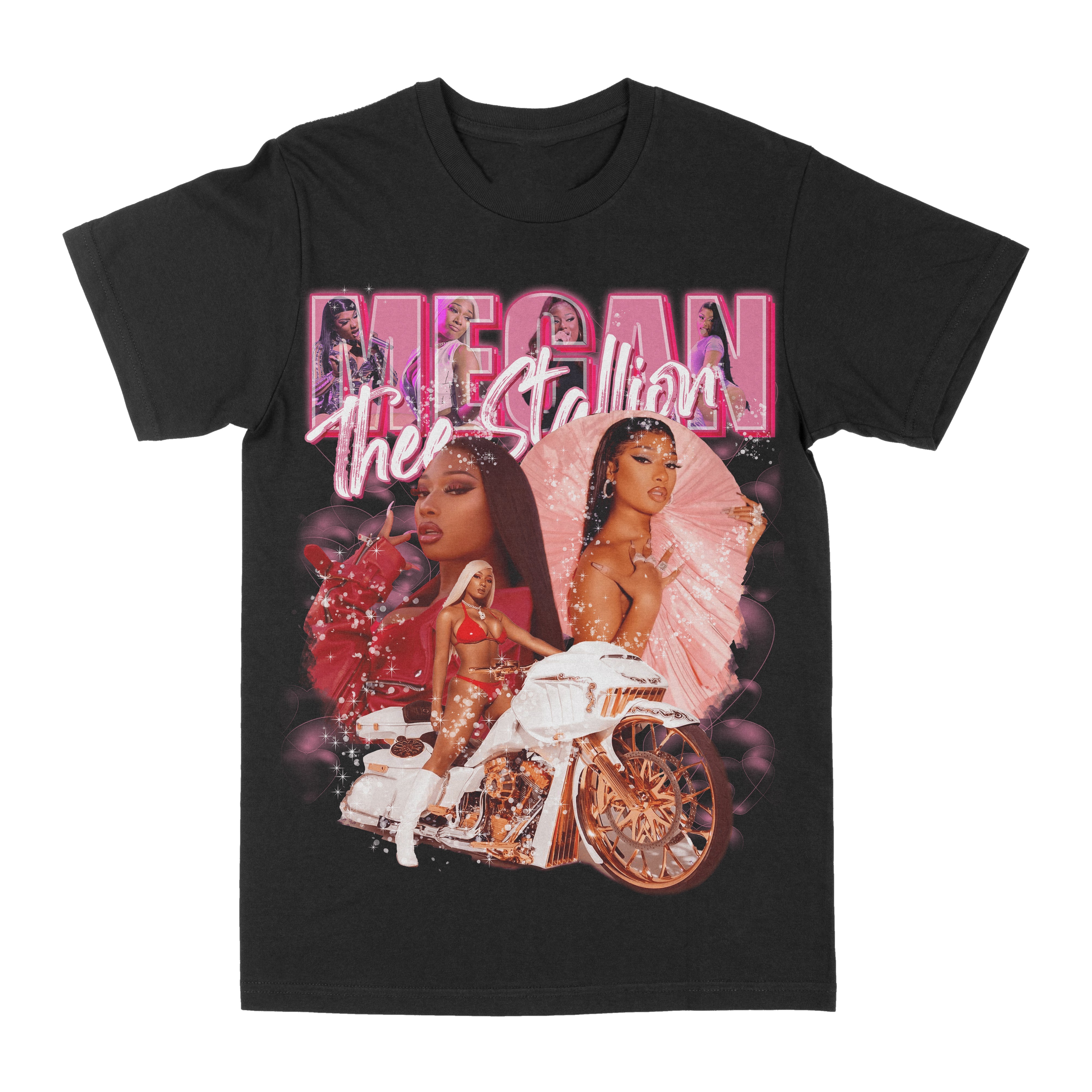 Megan Thee Stallion Pink Graphic Tee